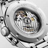 CONQUEST CHRONOGRAPH Automatic, Stainless Steel And Ceramic Bezel ...
