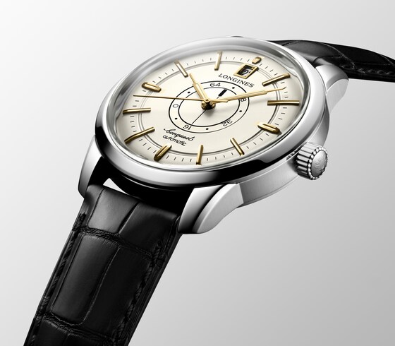 CONQUEST HERITAGE CENTRAL POWER RESERVE | Ø 38.00 mm, Opaline Ivory ...