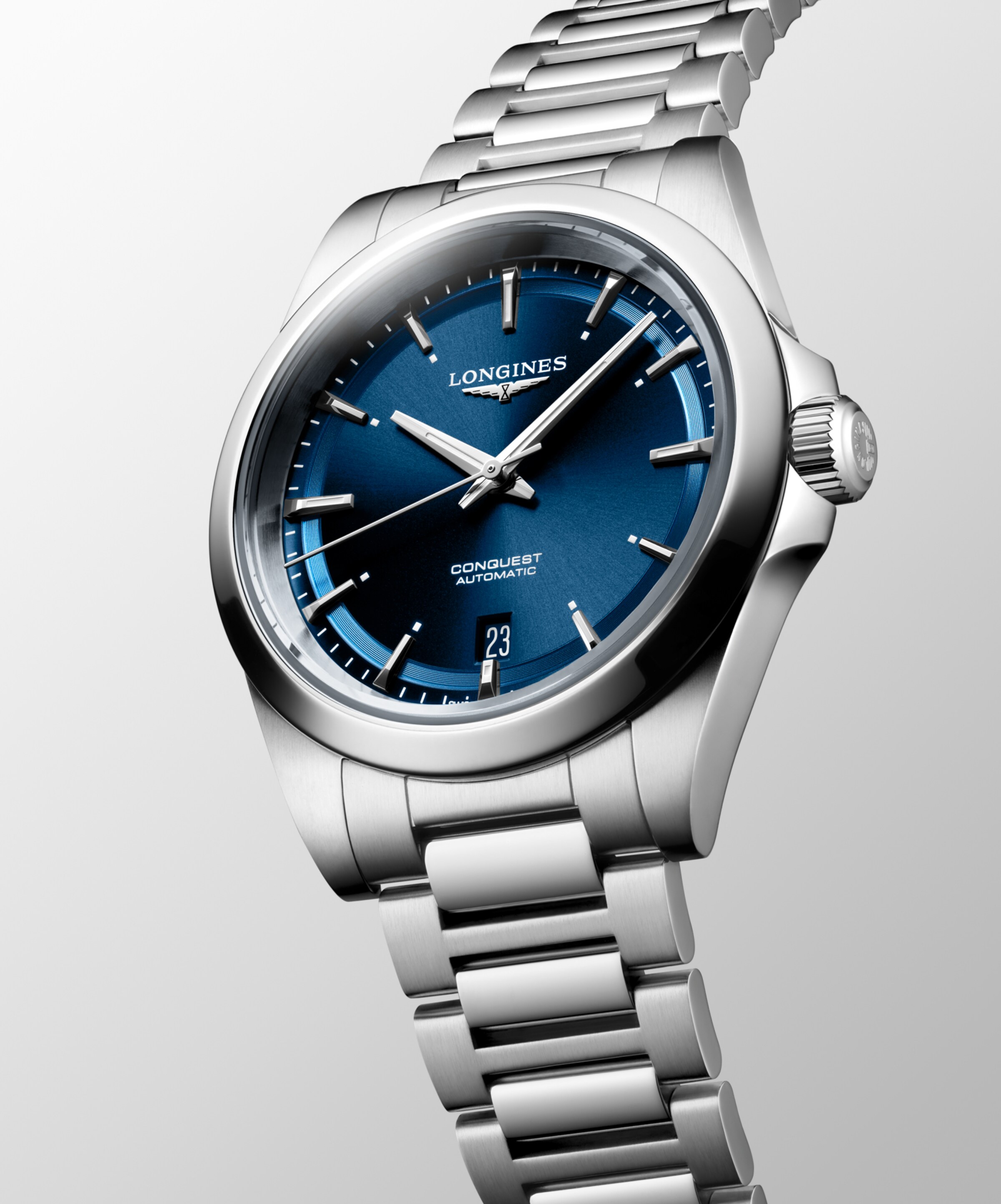 CONQUEST | Ø 38.00 mm, Sunray Blue | L3.720.4.92.6 | LONGINES GB
