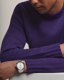 Conquest Automatic watch 41mm Sunray silver, L38304726 | Longines UK