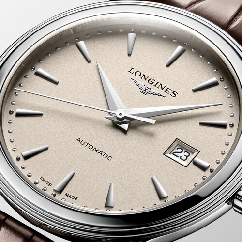 FLAGSHIP CLASSIC | Ø 40.00 mm, Beige | L4.984.4.79.2 | LONGINES GB