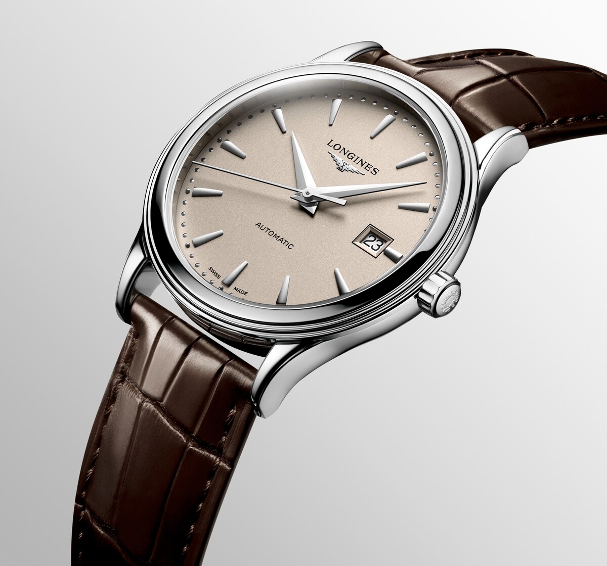 FLAGSHIP CLASSIC | Ø 40.00 mm, Beige | L4.984.4.79.2 | LONGINES GB