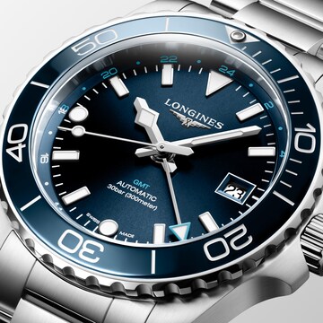 HYDROCONQUEST GMT | Ø 41.00 mm, Sunray Blue | L3.790.4.96.6 | LONGINES US