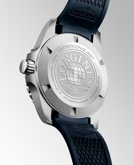 HYDROCONQUEST GMT | Ø 43.00 mm, Sunray Blue | L3.890.4.96.9 | LONGINES GB