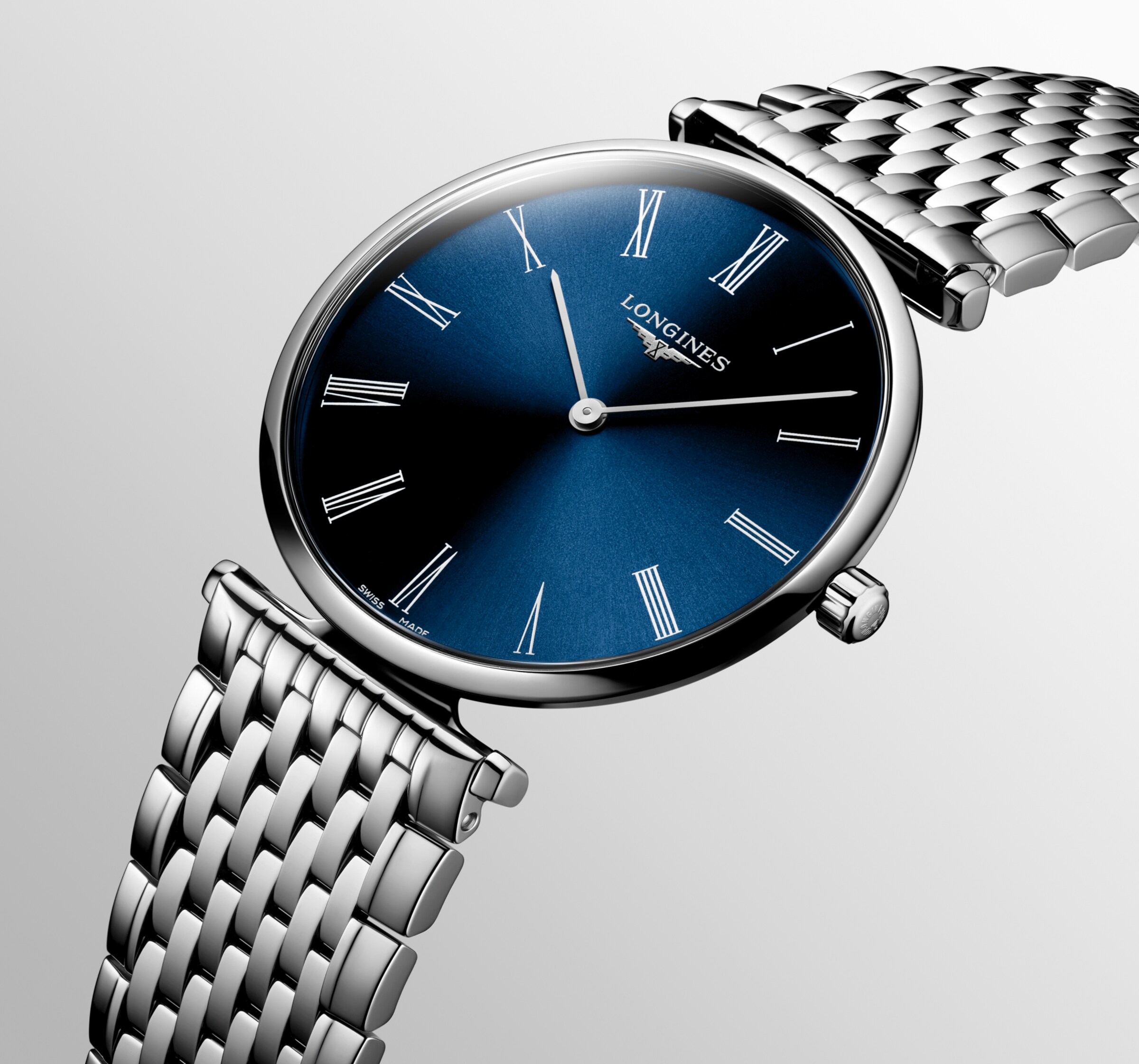 LA GRANDE CLASSIQUE DE LONGINES | Ø 38.00 mm, Sunray Blue | L4.866.4.94 ...