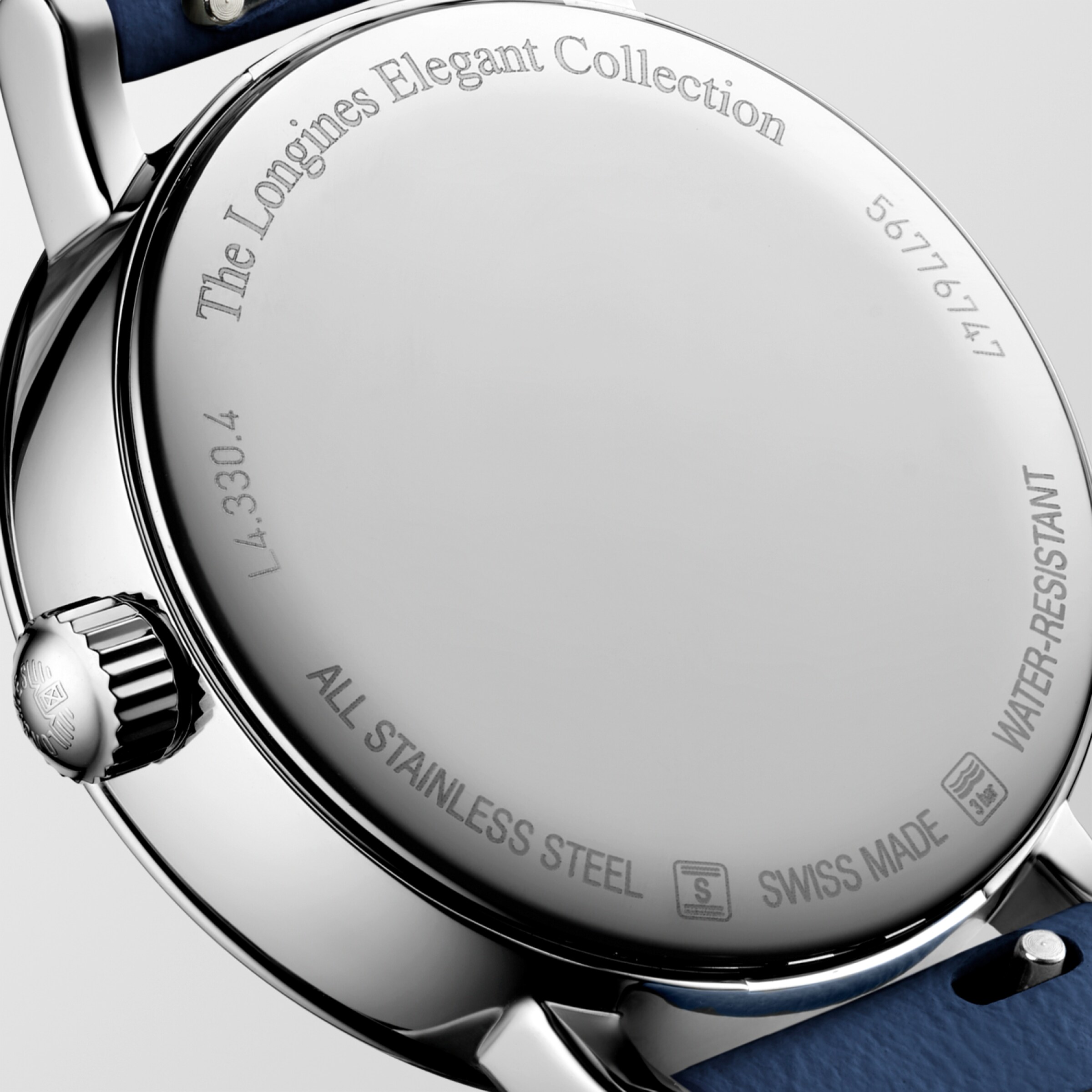 LONGINES ELEGANT COLLECTION MOONPHASE | Ø 30.00 mm, 매트 화이트 | L4.330.4 ...