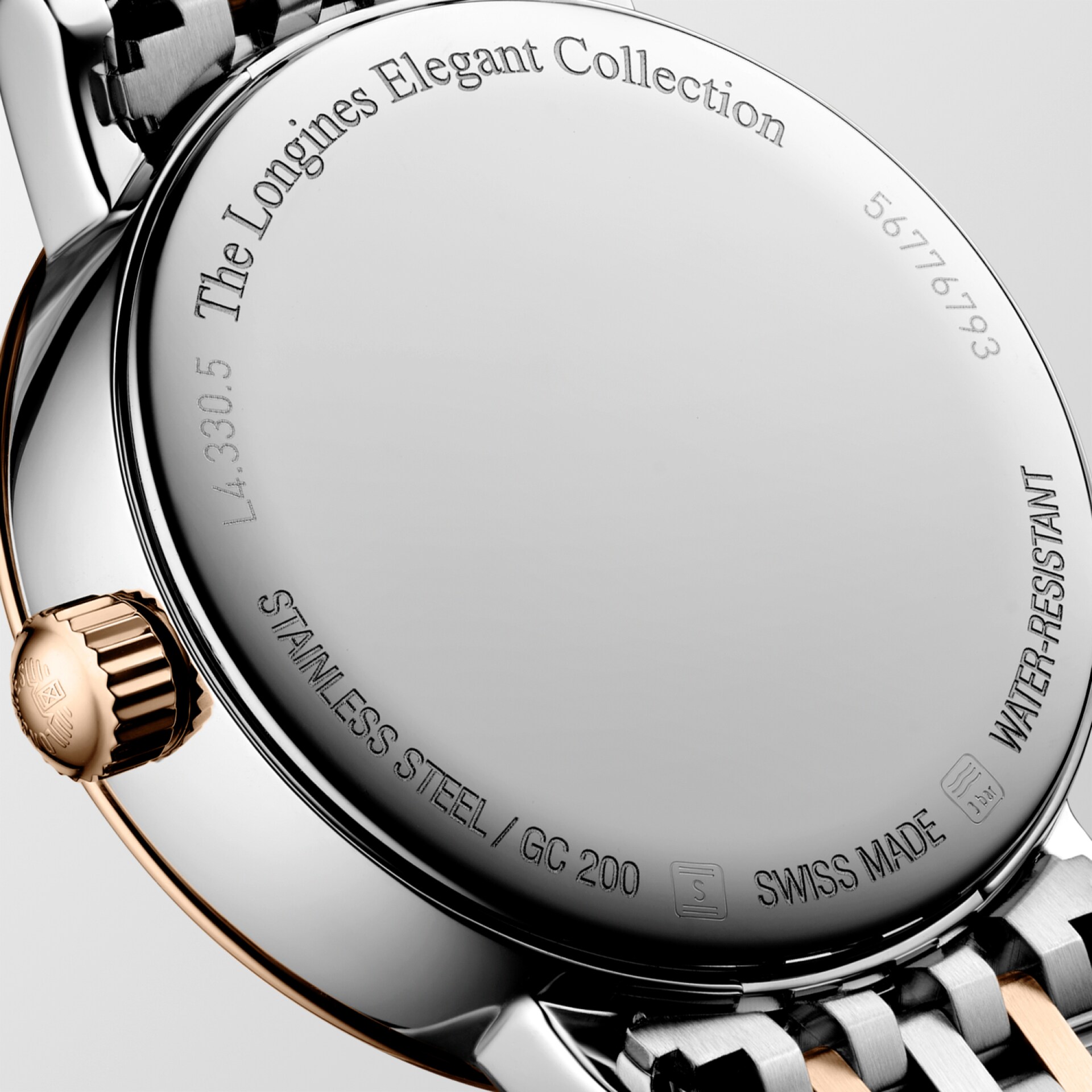 LONGINES ELEGANT COLLECTION MOONPHASE | Ø 30.00 mm, White Mother-of ...