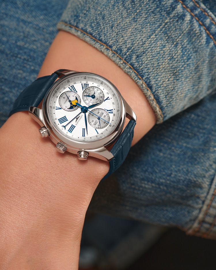 Longines Master Collection Chrono Moonphase Automatic Stainless Steel