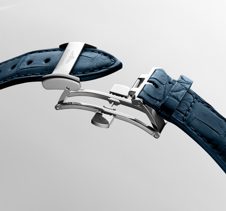 LONGINES MASTER COLLECTION CHRONO MOONPHASE Automatic, Stainless Steel ...