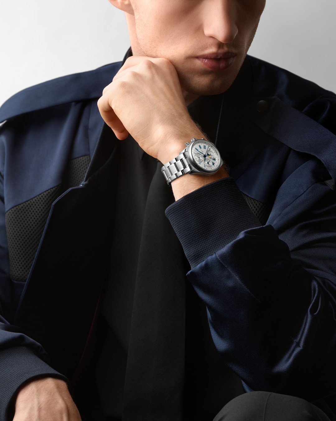 Longines Master Collection Chrono Moonphase Automatic Stainless Steel