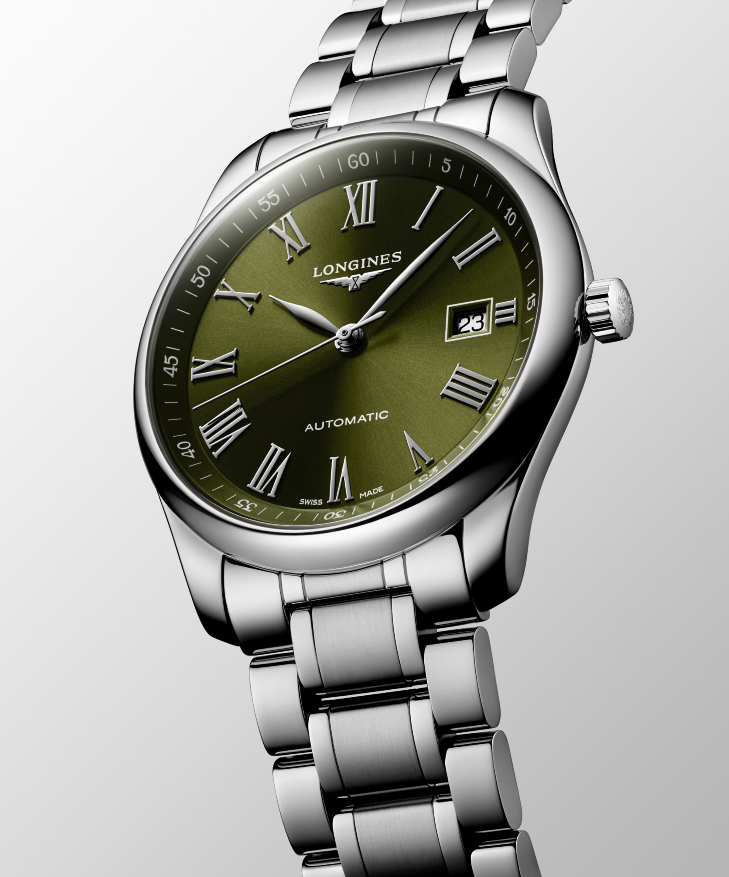 LONGINES MASTER COLLECTION | Ø 40.00 mm, Green | L2.793.4.09.6 ...