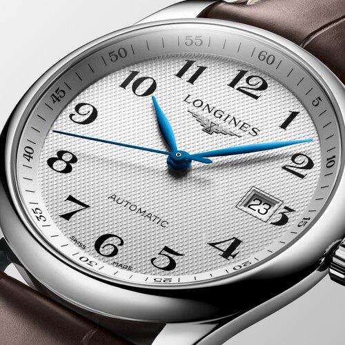 LONGINES MASTER COLLECTION Automatic, Stainless Steel, Silver ...