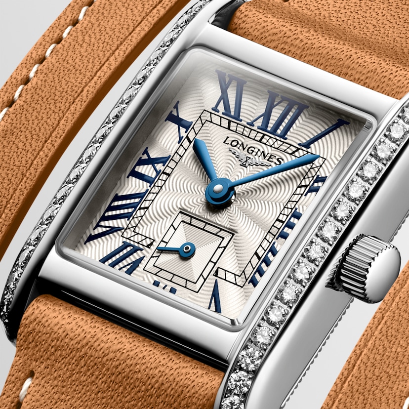 LONGINES MINI DOLCEVITA | 21.50 x 29.00 mm, Silver "flinqué" | L5.200.0 ...