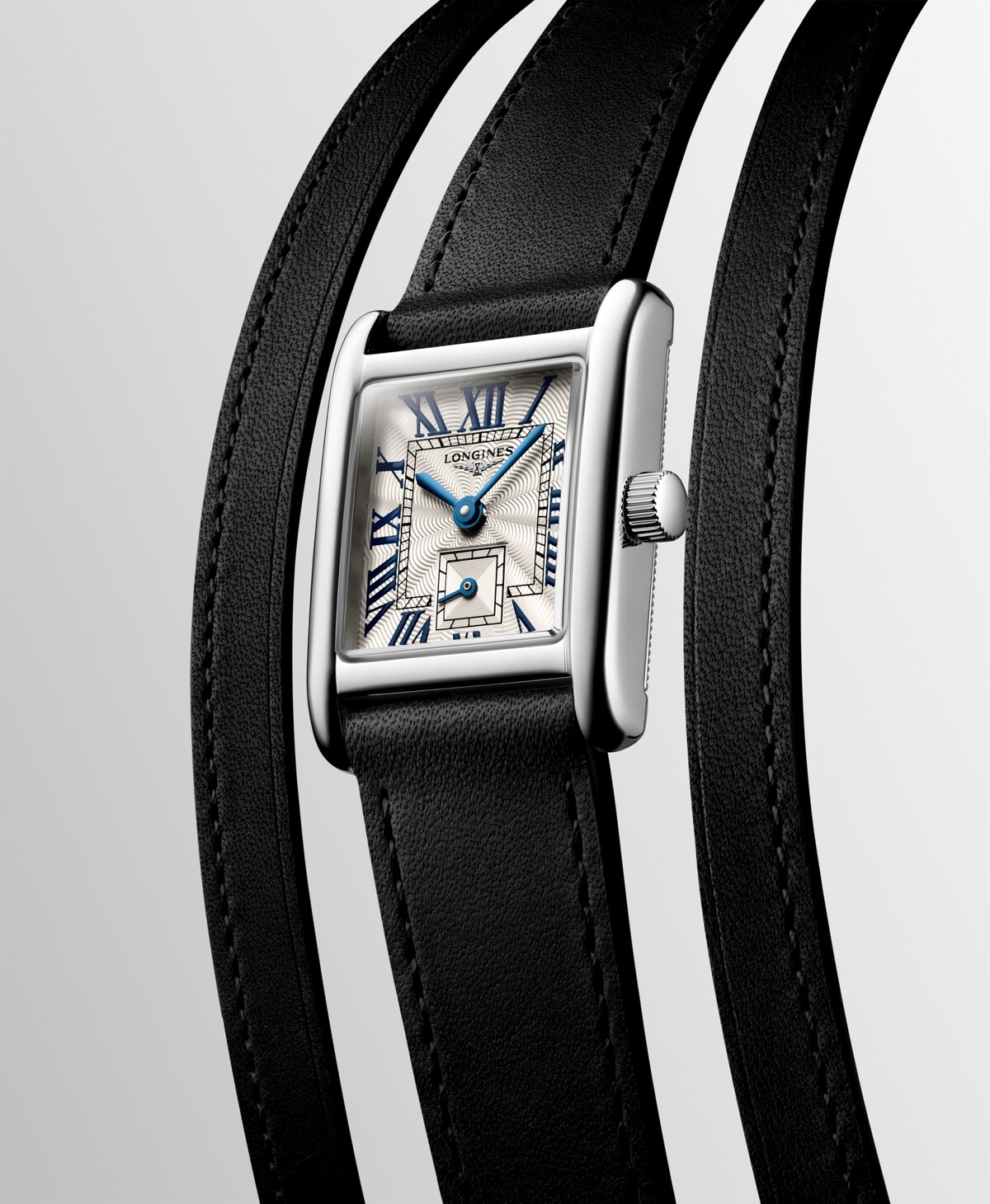 LONGINES MINI DOLCEVITA | 21.50 x 29.00 mm, Silver "flinqué" | L5.200.4 ...
