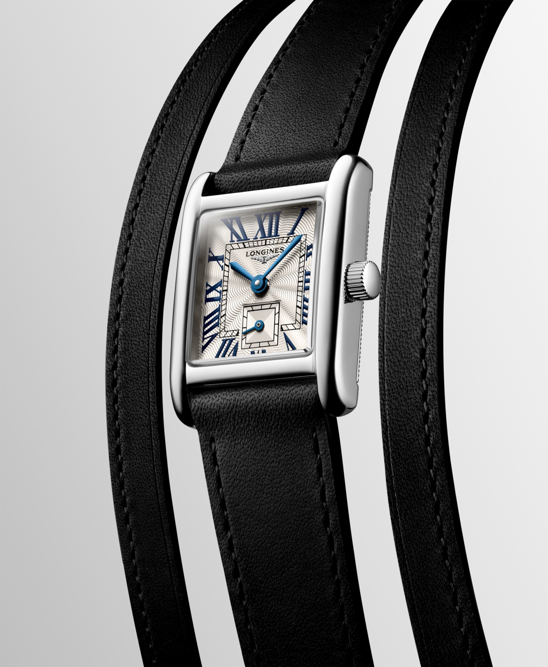 LONGINES MINI DOLCEVITA | 21.50 x 29.00 mm, Silver "flinqué" | L5.200.4 ...