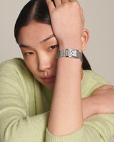 Mini DolceVita Ladies Watch L52004756, Quartz, 21.5X29mm, Silver ...