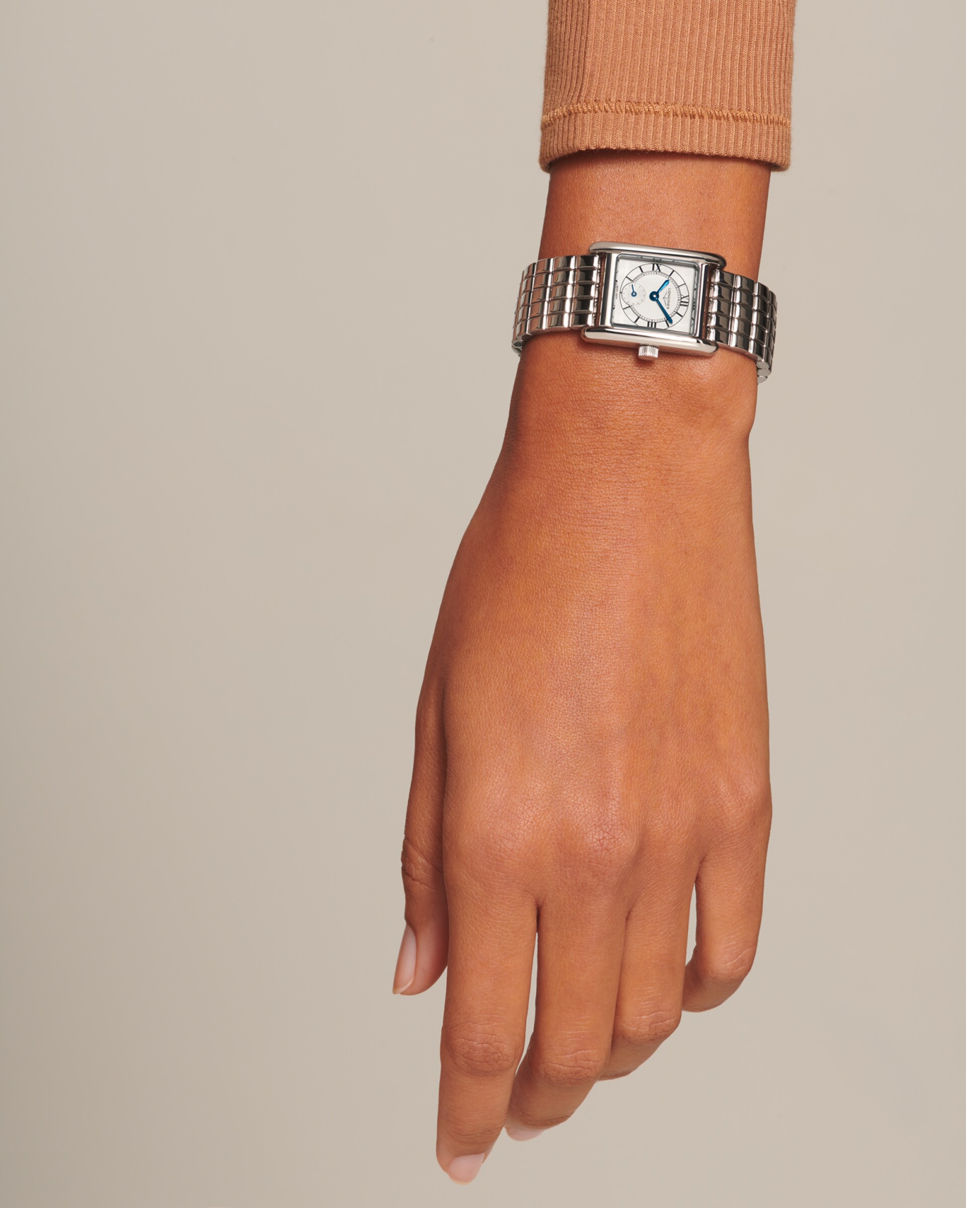 LONGINES MINI DOLCEVITA | 21.50 x 29.00 mm, Opaline Ivory | L5.200.4.75 ...