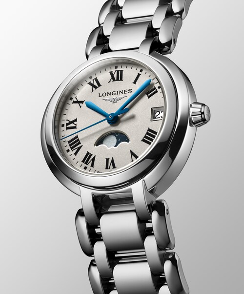 LONGINES PRIMALUNA MOONPHASE | Ø 30.50 mm, Opaline Ivory | L8.115.4.71 ...