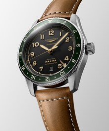 LONGINES SPIRIT ZULU TIME | Ø 42.00 mm, Anthracite | L3.812.4.63.2 ...