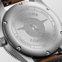 LONGINES SPIRIT ZULU TIME | Ø 42.00 mm, Anthracite | L3.812.4.63.2 ...