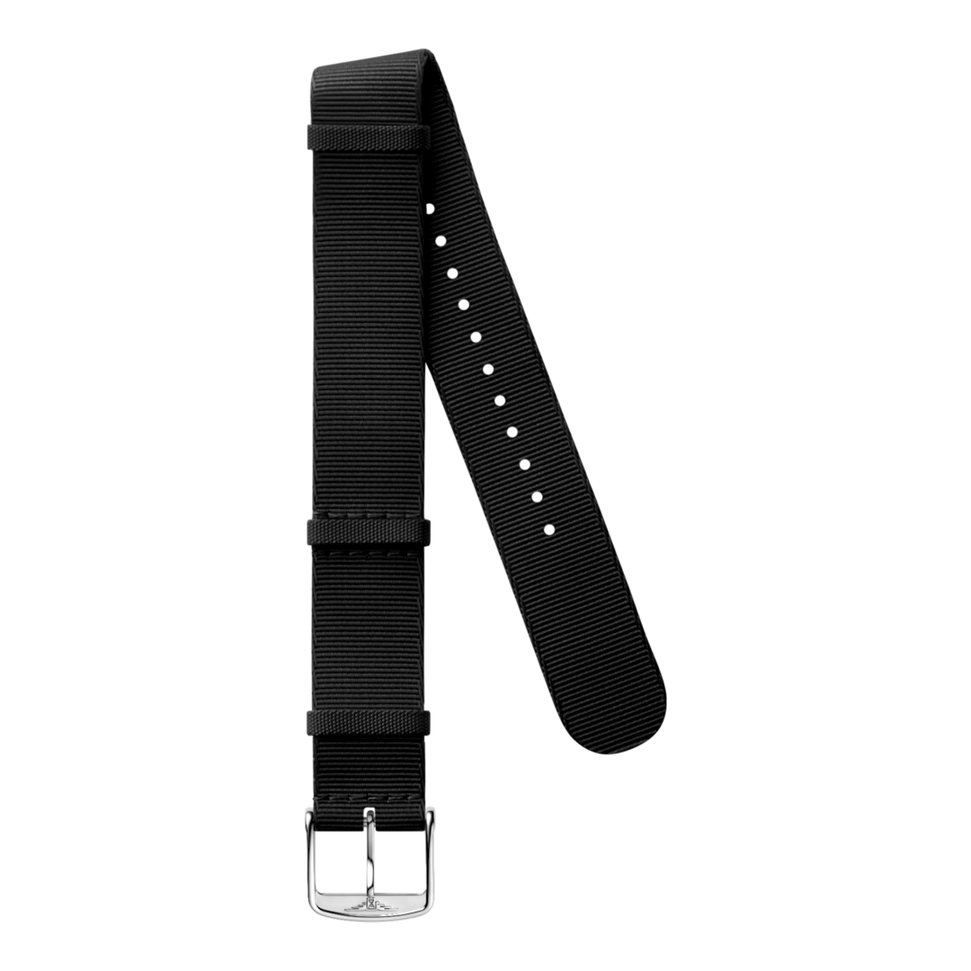 Black Nato Strap Cl682166491, 19cm, N/A | LONGINES GB