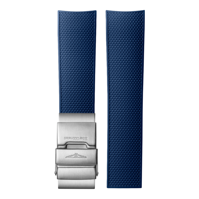 Blue Rubber Strap 21mm | CL682154893 | HYDROCONQUEST | LONGINES US