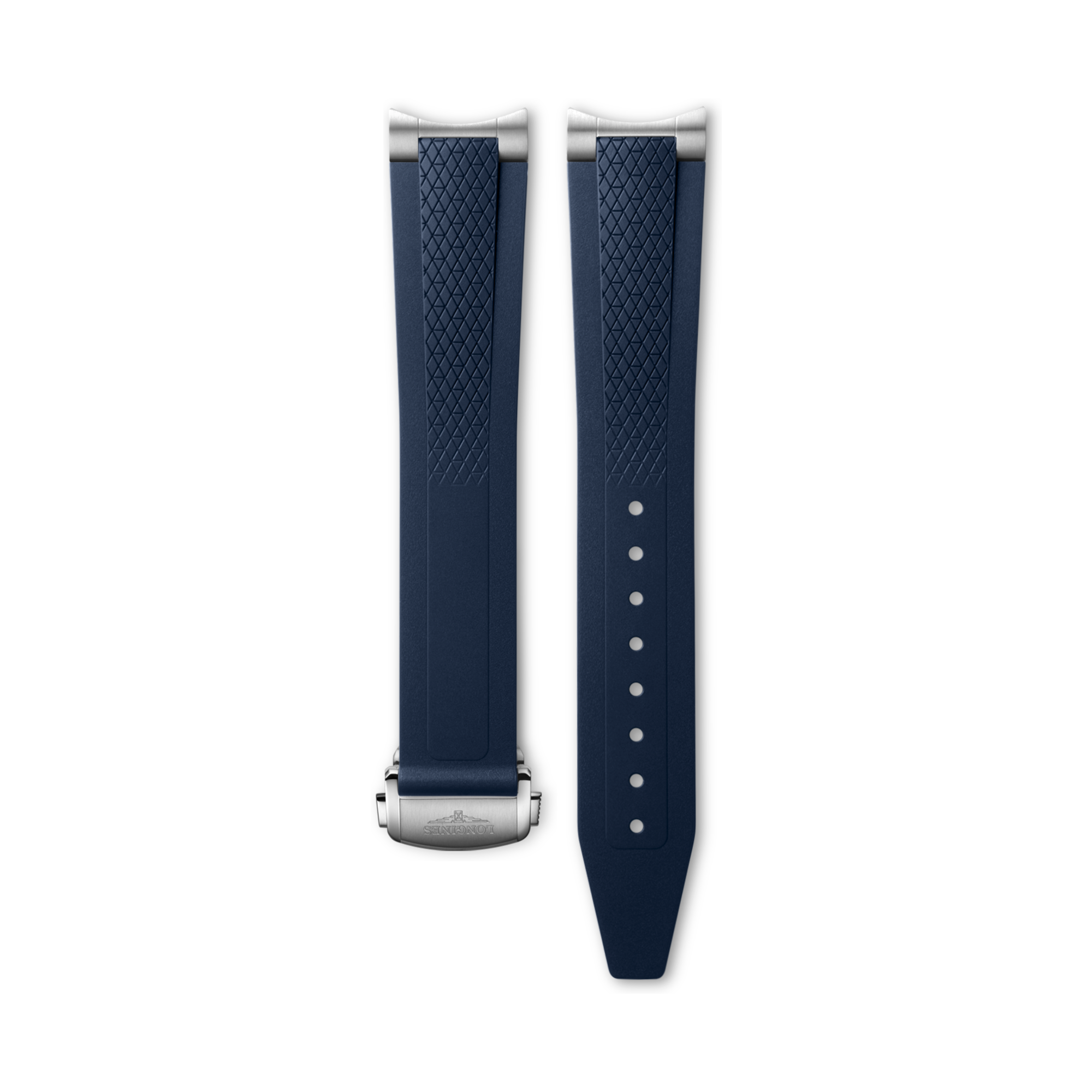 Blue Rubber Strap 19mm | CL682172903 | CONQUEST | LONGINES US