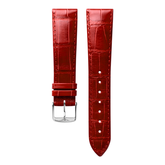 Bright Red Alligator Strap 19mm | CL682145132 | LONGINES DOLCEVITA ...