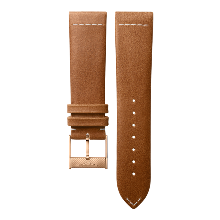 Matt Light Brown Calf Leather Strap CL682161563, 22mm, LONGINES LEGEND ...