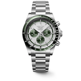 CONQUEST CHRONOGRAPH Automatic, Stainless Steel And Ceramic Bezel ...