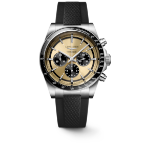 CONQUEST CHRONOGRAPH Automatic, Stainless Steel And Ceramic Bezel ...