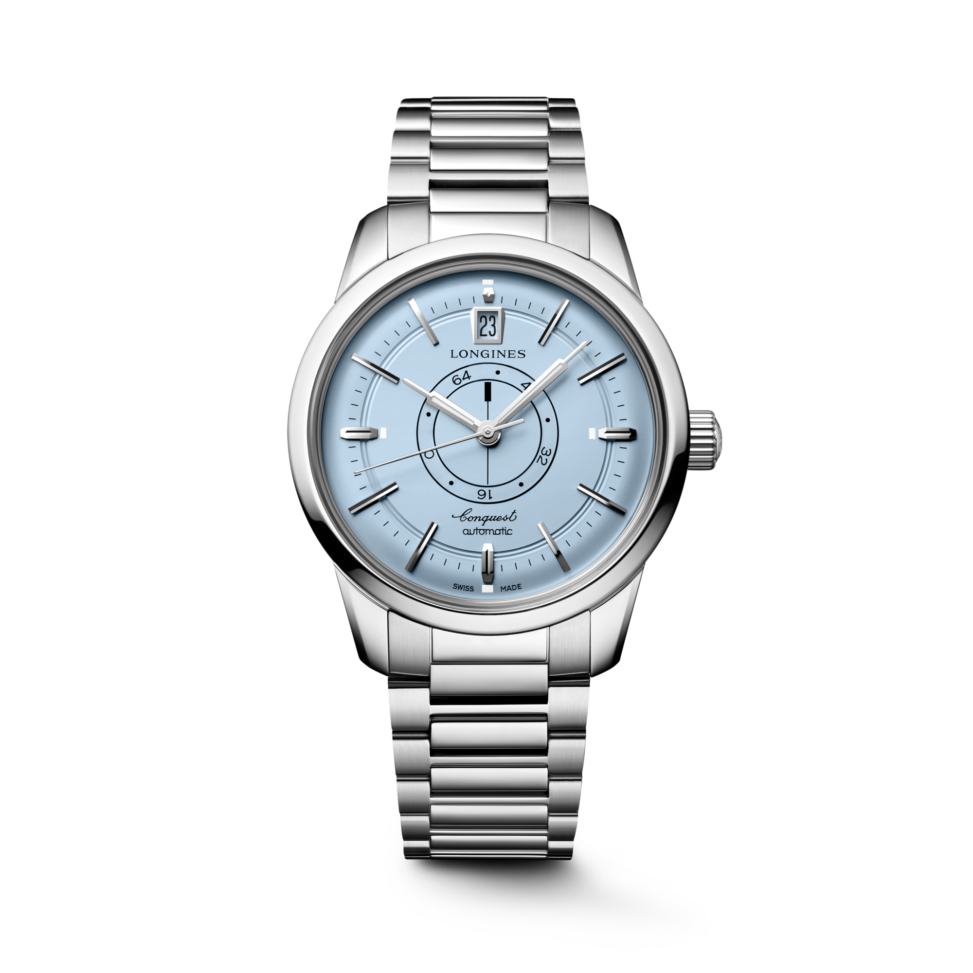 CONQUEST HERITAGE CENTRAL POWER RESERVE | Ø 38.00 mm, Light Blue ...