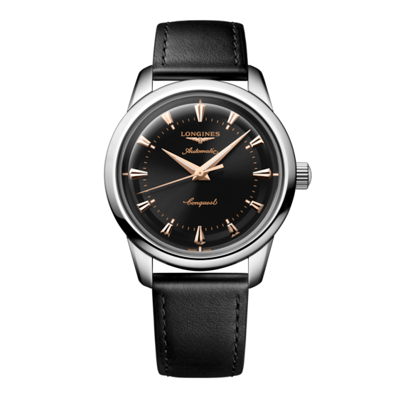 콘퀘스트 헤리티지 우아한 오토매틱 시계 Longines Kr