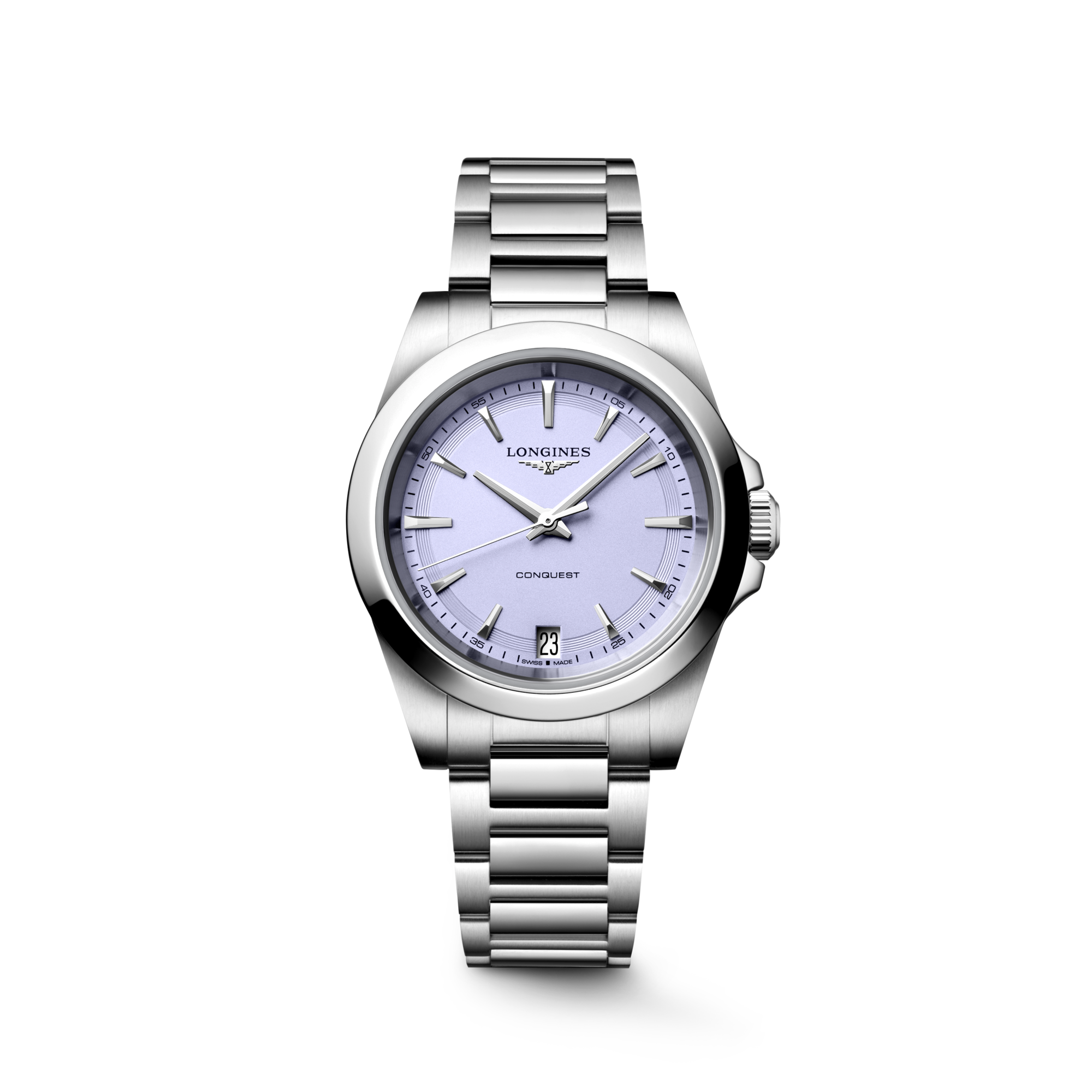 CONQUEST | Ø 34.00 mm, Mauve Lavande Sablé | L3.460.4.02.6 | LONGINES BE