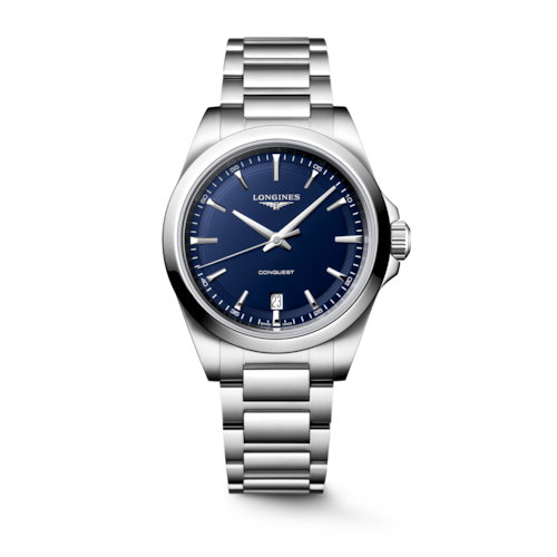 CONQUEST | Ø 38.00 mm, Blau Sandgestrahlt | L3.750.4.92.6 | LONGINES DE