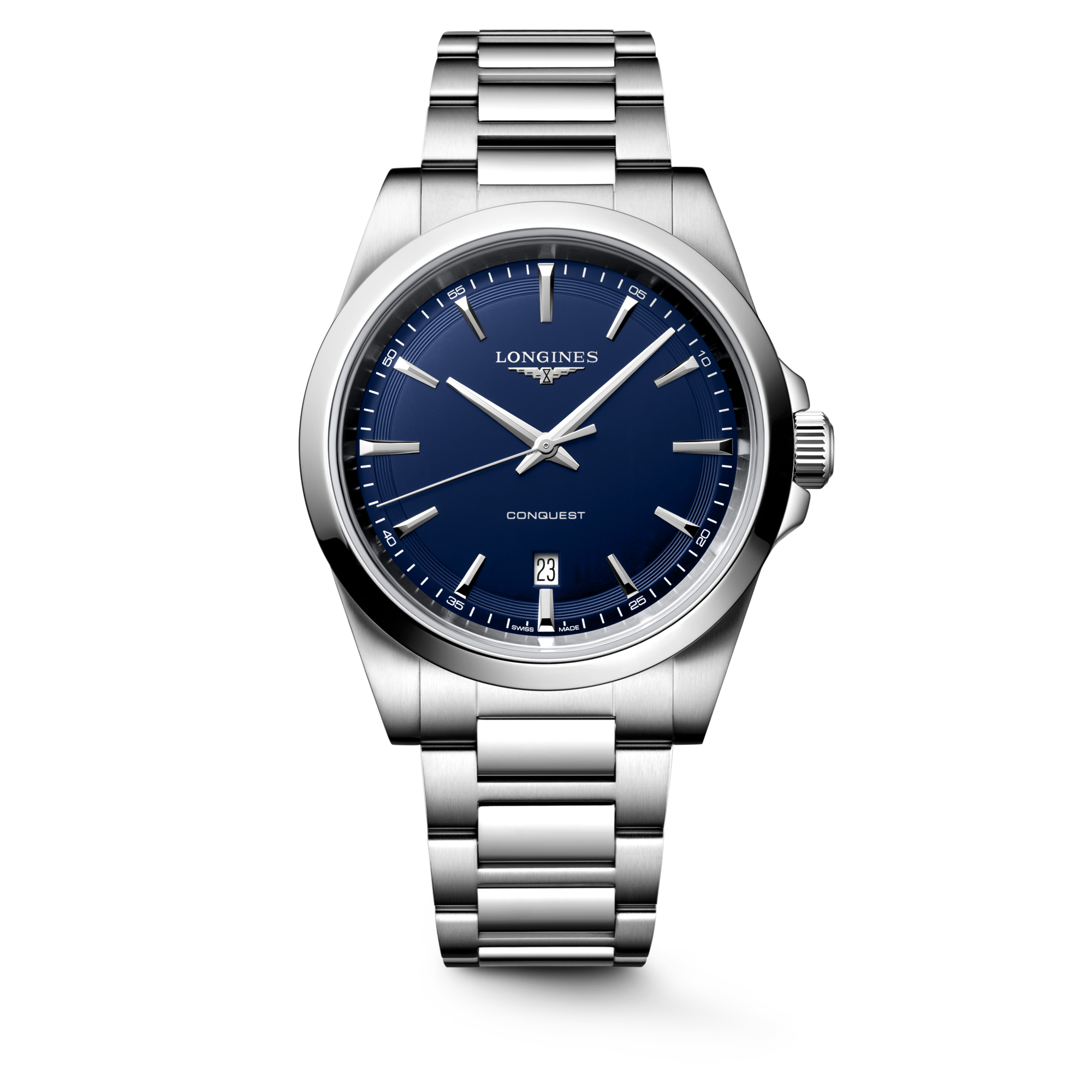 CONQUEST | Ø 41.00 mm, Blue Sandblasted | L3.860.4.92.6 | LONGINES