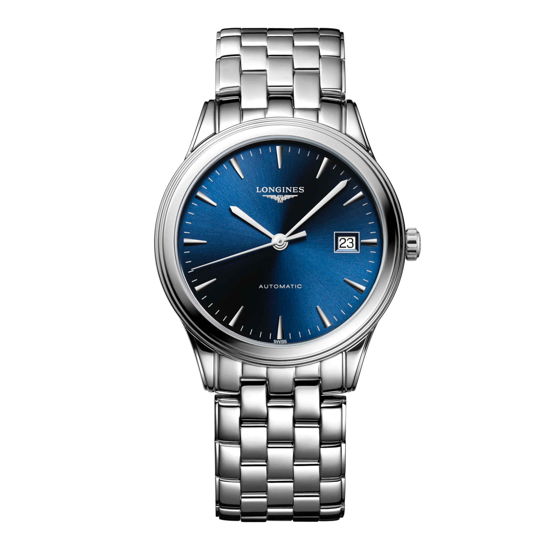 플래그십 우아한 여성 오토매틱 시계 Longines Kr