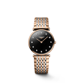 LA GRANDE CLASSIQUE DE LONGINES | Ø 29.00 mm, Black Lacquered Polished ...
