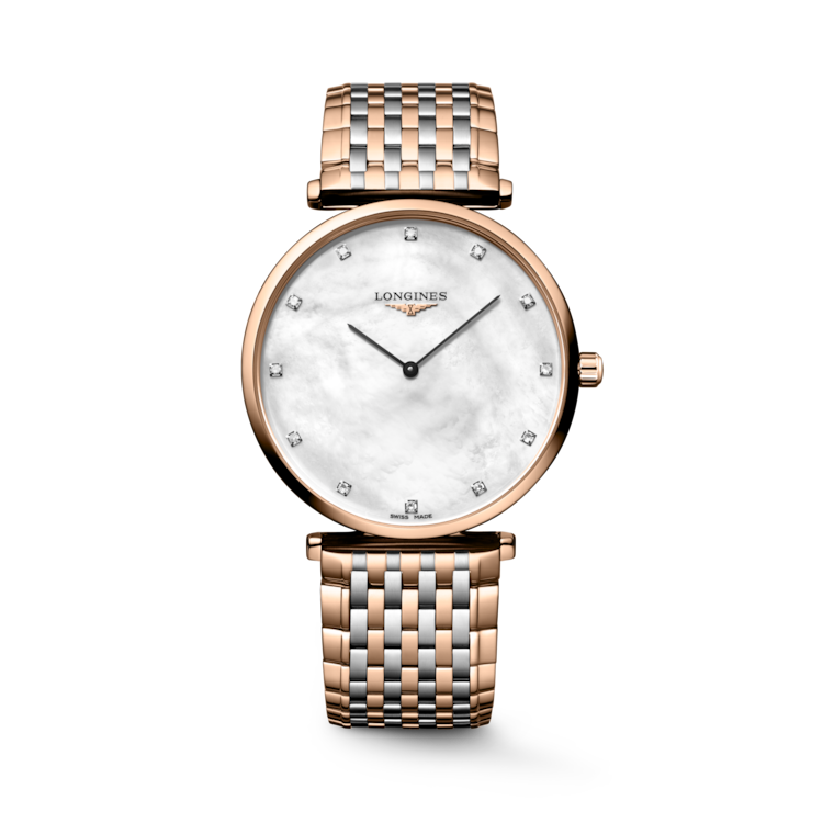 LA GRANDE CLASSIQUE DE LONGINES Quartz, Stainless Steel And Red Pvd ...