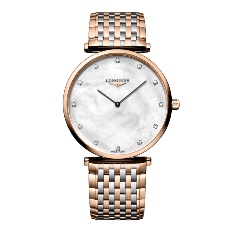 LA GRANDE CLASSIQUE DE LONGINES Quartz, Stainless Steel And Red Pvd ...