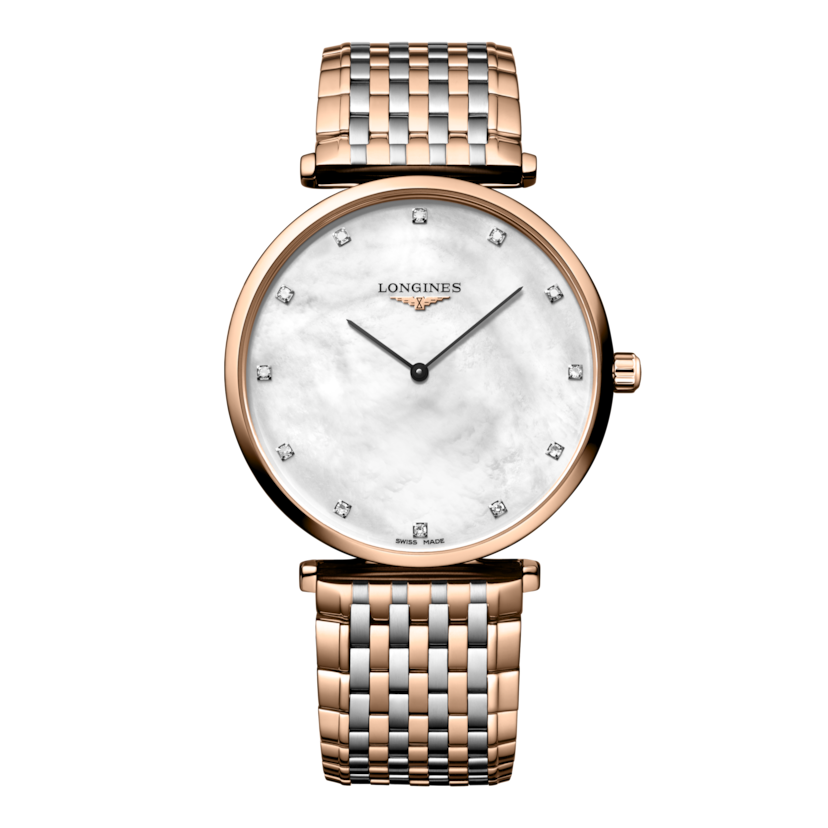LA GRANDE CLASSIQUE DE LONGINES Quartz, Stainless Steel And Red Pvd ...