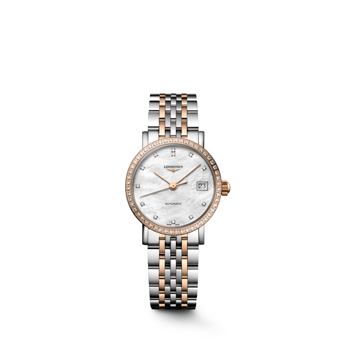 LONGINES ELEGANT COLLECTION | Ø 25.50 mm, White Mother-of-pearl | L4 ...