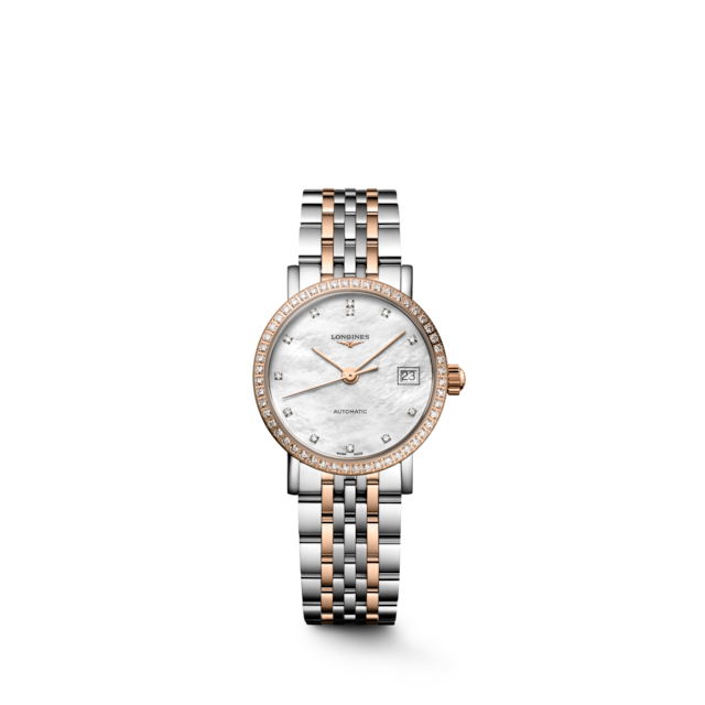 LONGINES ELEGANT COLLECTION Automatic, Stainless Steel And 18 Karat ...