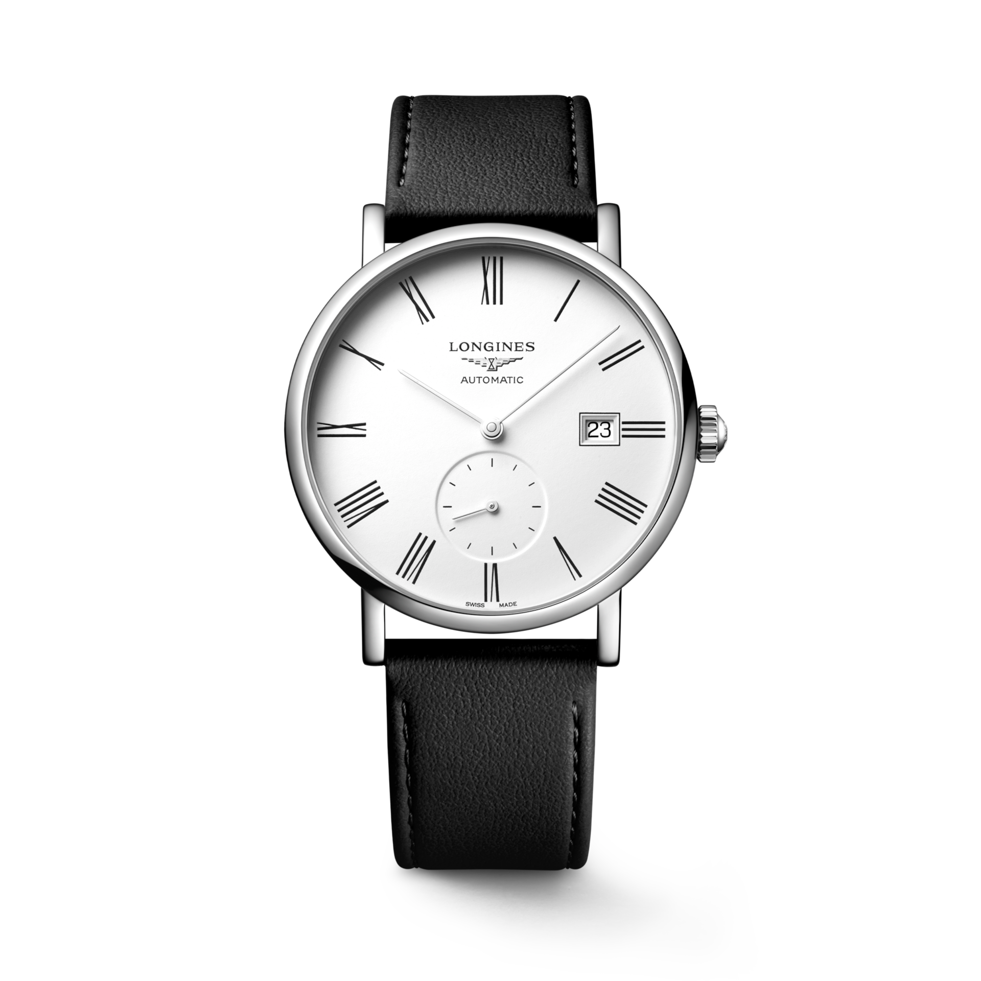 LONGINES ELEGANT COLLECTION | Ø 39.00 mm, White Matt | L4.812.4.11.0 ...