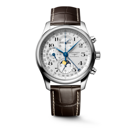 LONGINES MASTER COLLECTION CHRONO MOONPHASE Automatic, Stainless Steel ...