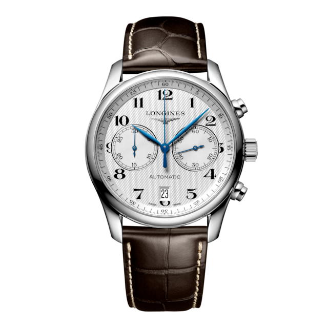 Longines Master Collection Chronograph อัตโนมัติ สแตนเลสสตีล สีเงิน