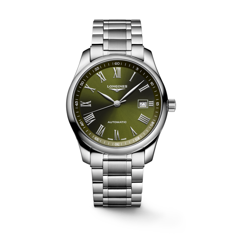 Longines Master Collection Automatic watch 40mm, Green L27934096 ...
