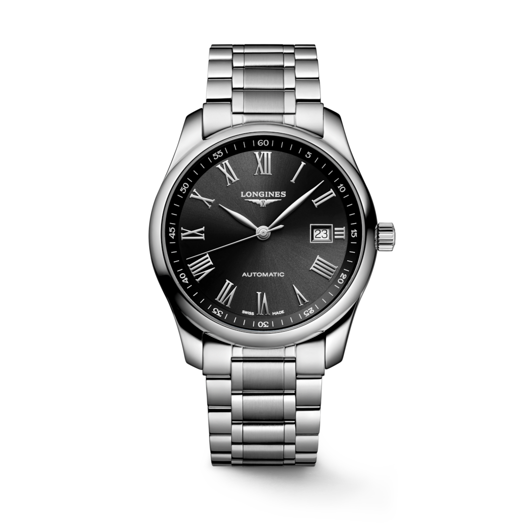Longines Master Collection Automatic watch 40mm, Black L27934596 ...