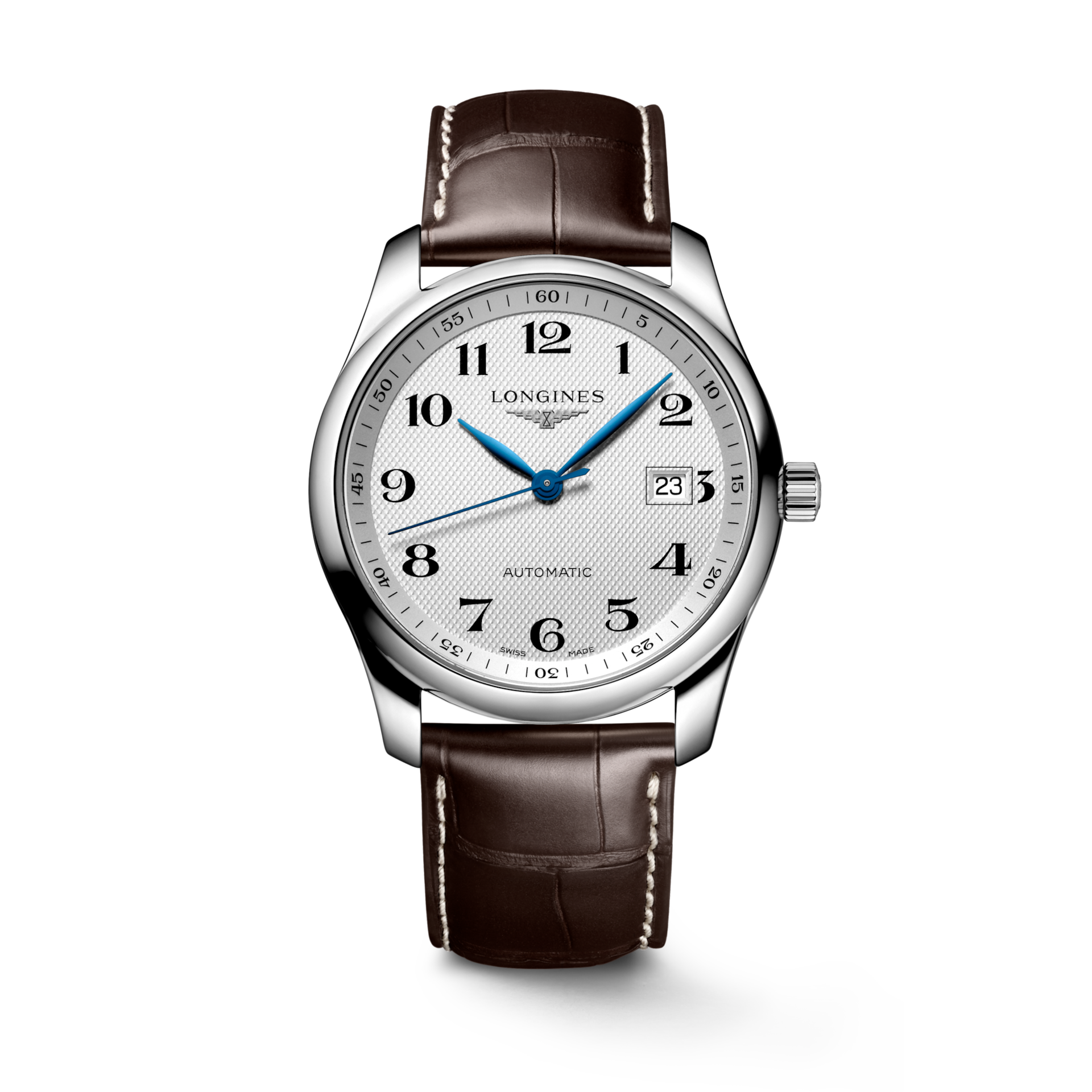 LONGINES MASTER COLLECTION Automatic, Stainless Steel, Silver ...