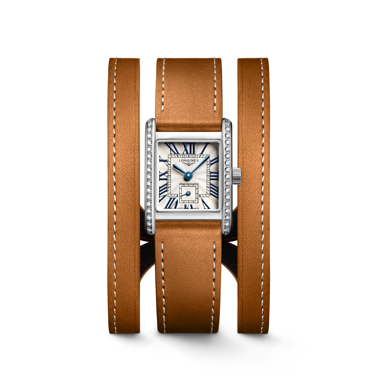 LONGINES MINI DOLCEVITA | 21.50 x 29.00 mm, Silver "flinqué" | L5.200.0 ...